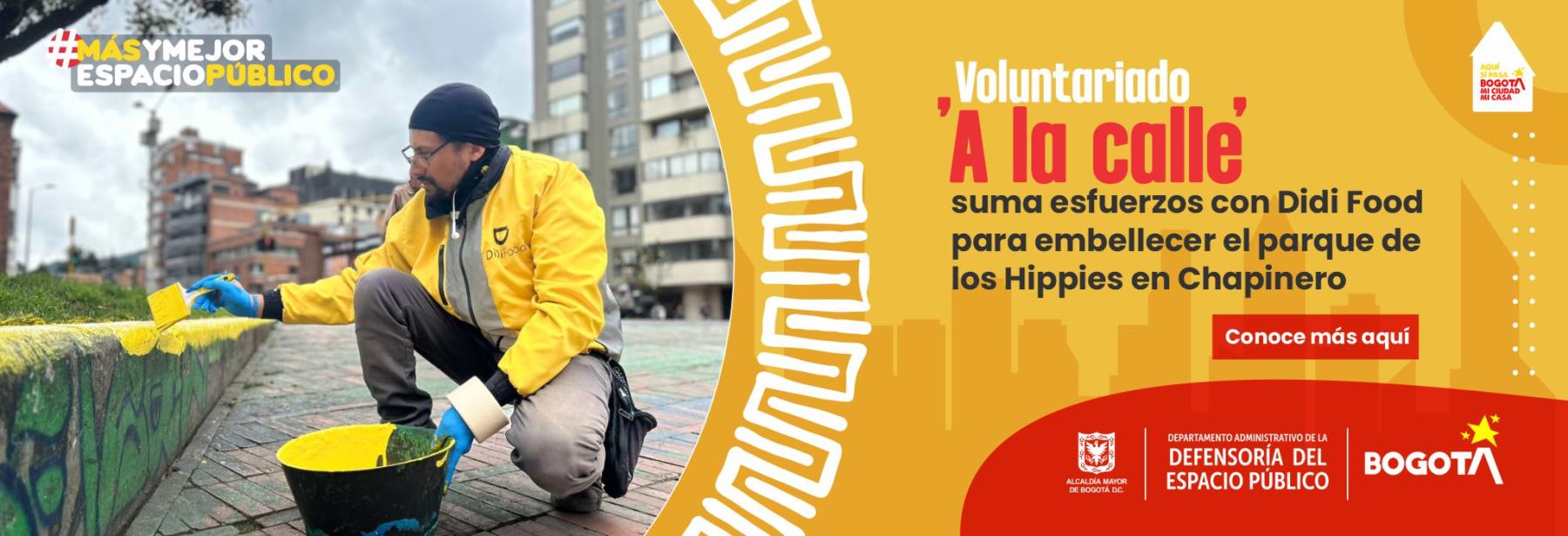 Voluntariado ‘A la Calle’, suma esfuerzos con Didi Food para embellecer ...